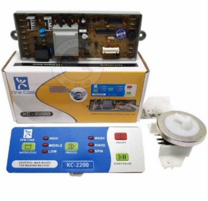 MODUL MESIN CUCI MULTI UNIVERSAL KC 2200 ONE COOL PCB RANGKAIAN MESIN ...