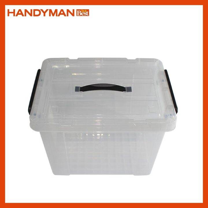 LocknLock Inplus Storage Box White, 20L (Inp1023) | Lazada PH