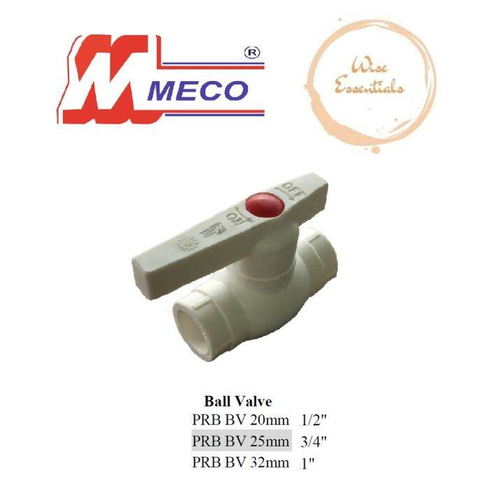 【READY STOCK】 MECO PPR Ball Valve 12 to 1☃ | Lazada PH