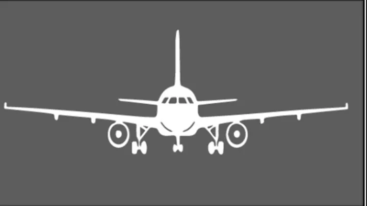 CUTTING STICKER PESAWAT STIKER GAMBAR PESAWAT TERBANG UNTUK KACA MOBIL ...