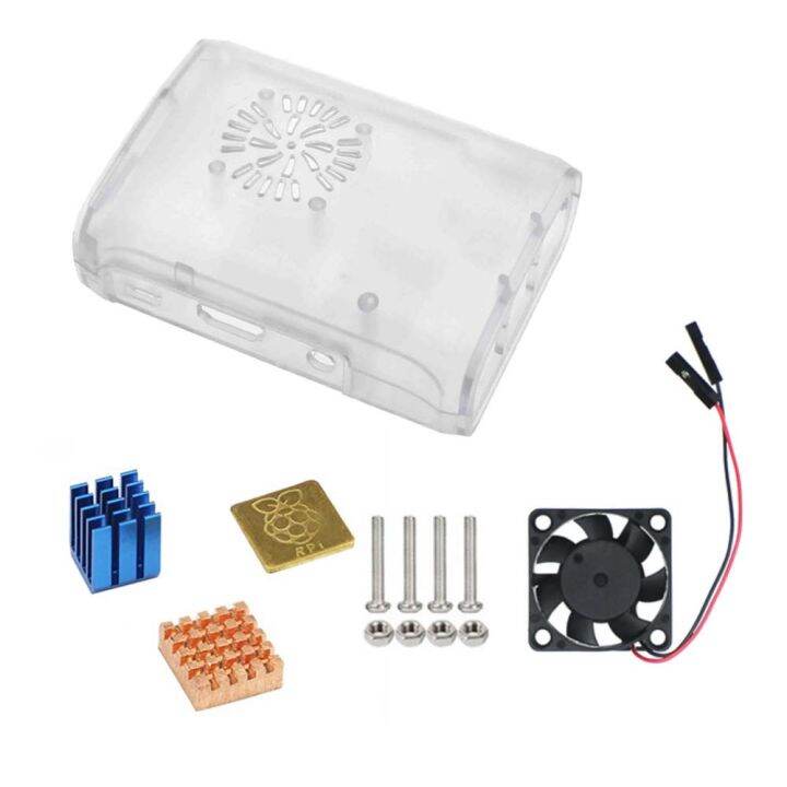 สำหรับ Raspberry Pi 3 4 4B กรณี ABS Enclosure Raspberry Pi 2กล่องจาก ...
