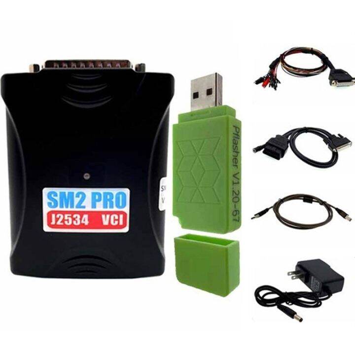 Sm2 Pro J2534 Vci Ecu Programmer Read Scanmatik 2 Pro Flash 67 in 1 Pcm ...