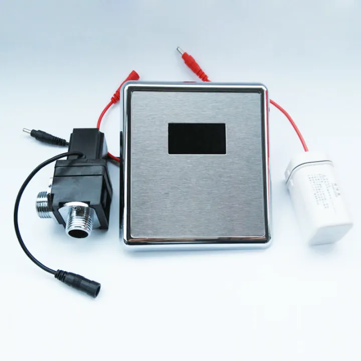 Infrared Automatic Sensor Urinal Flush Valve,DC6V Induction Solenoid ... Infrared Automatic Sensor Urinal Flush Valve,DC6V Induction Solenoid ...