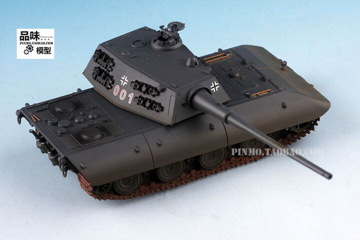 Spot trumpet plastic finished product 1/72 German E100 tank destroyer model 35121 gray | Lazada PH