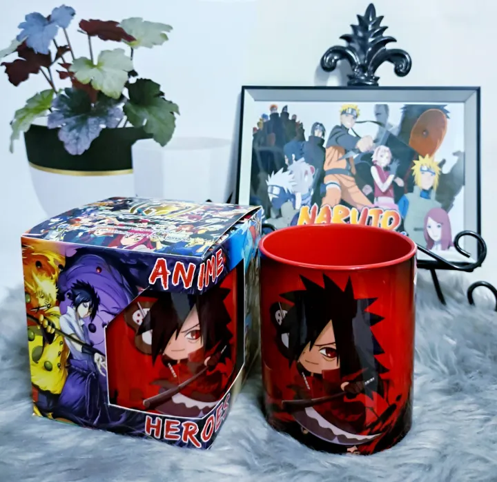 NARUTO MUGS MADARA GAARA ITACHI KAKASHI SASUKE SAKURA GAARA MINATO ...