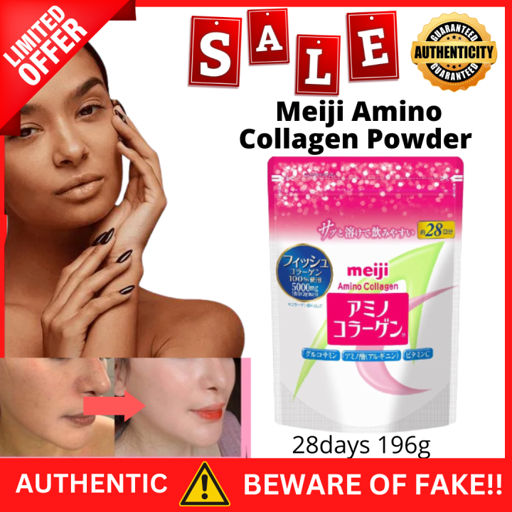Meiji Amino Collagen Powder 28days 196g | Lazada PH