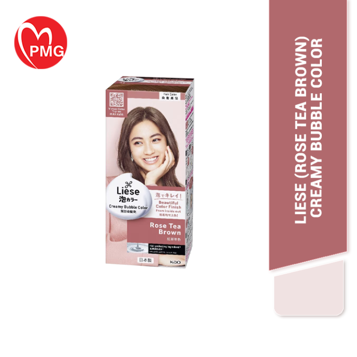 [PMG PHARMACY] Liese (Rose Tea Brown) Creamy Bubble Color | Lazada