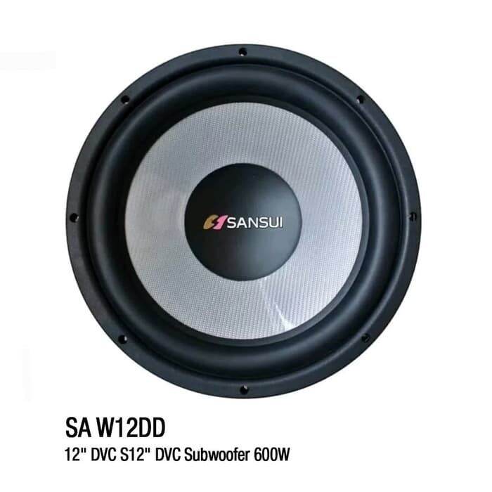 SANSUI Subwoofer Pasif SA-W12DD (12 inch) Audio Mobil | Lazada Indonesia