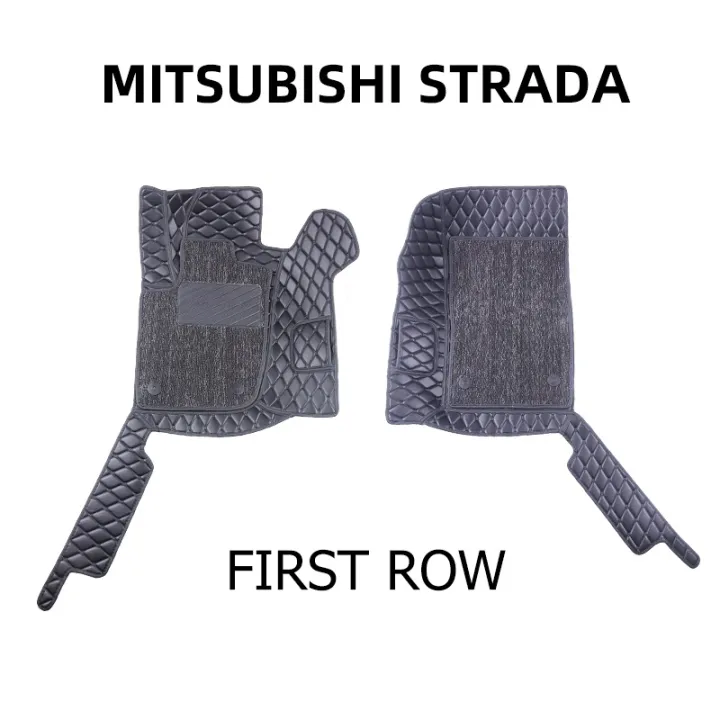 【ogTaSvt9】2014-2022 Mitsubishi Strada Matting 2Layers Car Floor Mats ...