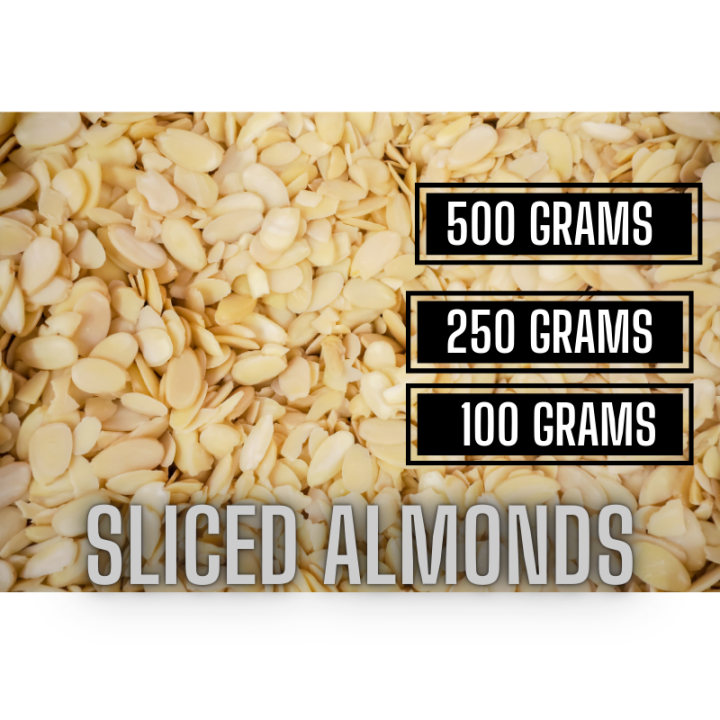 Sliced Almonds Slivered Slice Almond Blanched Nuts Re-packed | Lazada PH