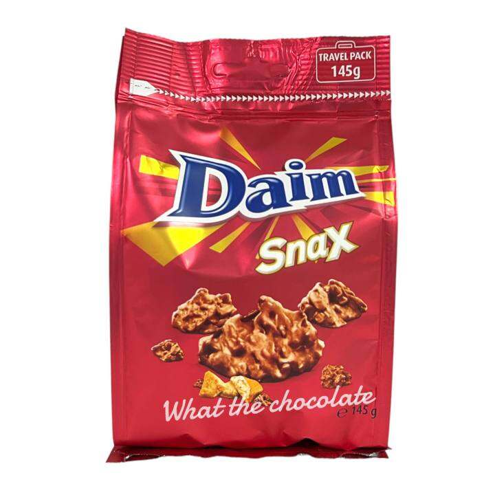 Daim Snax ช็อคโกแลตเคลือบคาราเมลครั้นซ์ชี่ 145g. | Lazada.co.th