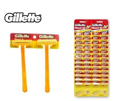 Gillette Nacet II / Nacet 2 Disposable Razor 1 unit Pisau Cukur ...