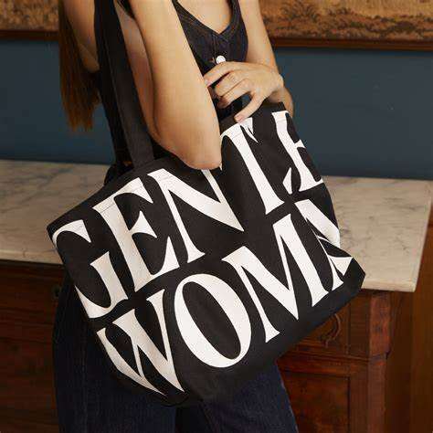 Gentle woman Tote Bag Gentle woman canvas bag | Lazada PH