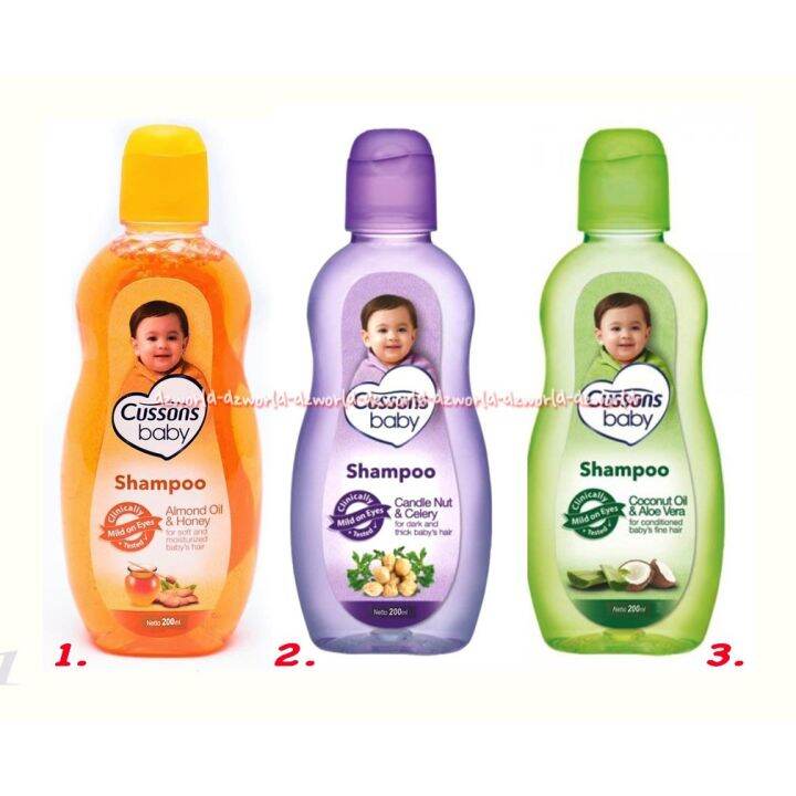 Cussons Baby Shampoo Shampo Untuk Bayi 200ml Tidak Pedih Dimata ...