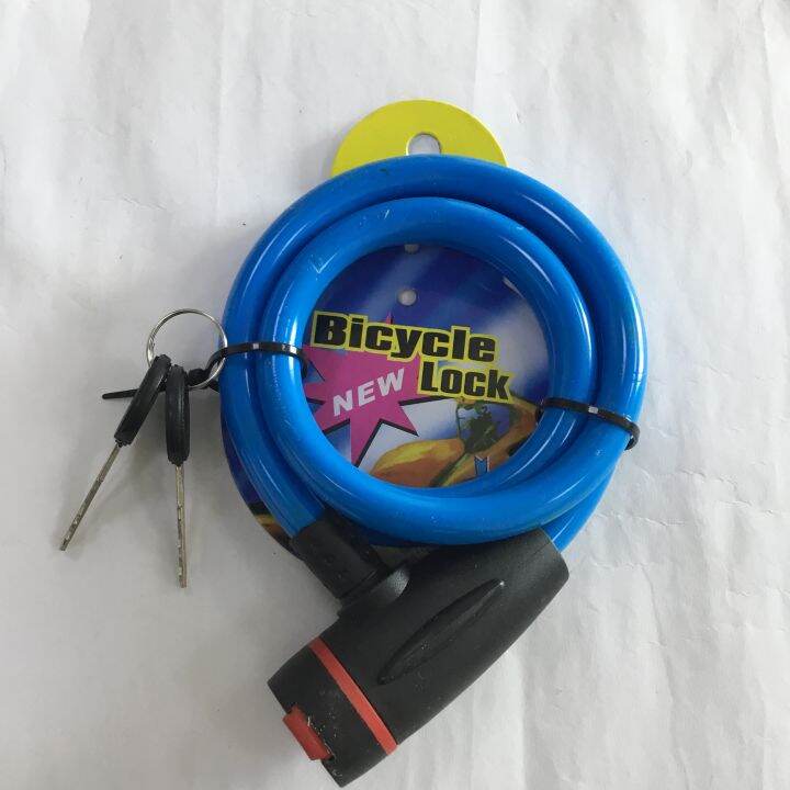 bicycle pad lock 120mm water proof cable lock accessories 120x2x2cm ...