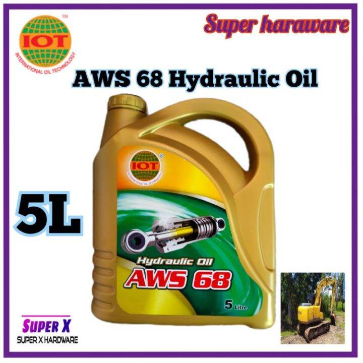 5L IOT AWS 68 Hydraulic Oil / 5L IOT AWS68 Hydraulic Oil / 5L Hydraulic ...