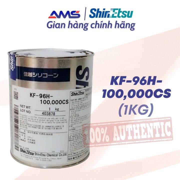 Dầu silicon Shinetsu bôi trơn KF-96H-100,000CS chịu nhiệt, cách điện không độc hại, không mùi ...