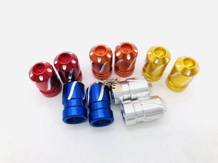 Aluminum Alloy Tire Valve Air Caps (Bullet) | Lazada PH