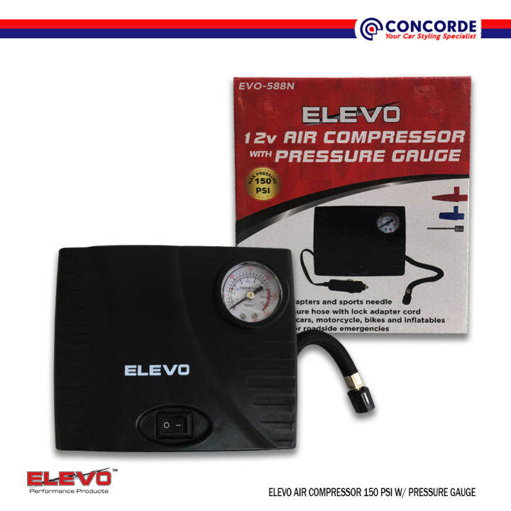 Concorde Elevo Air Compressor 150 PSI with Pressure Gauge | Lazada PH