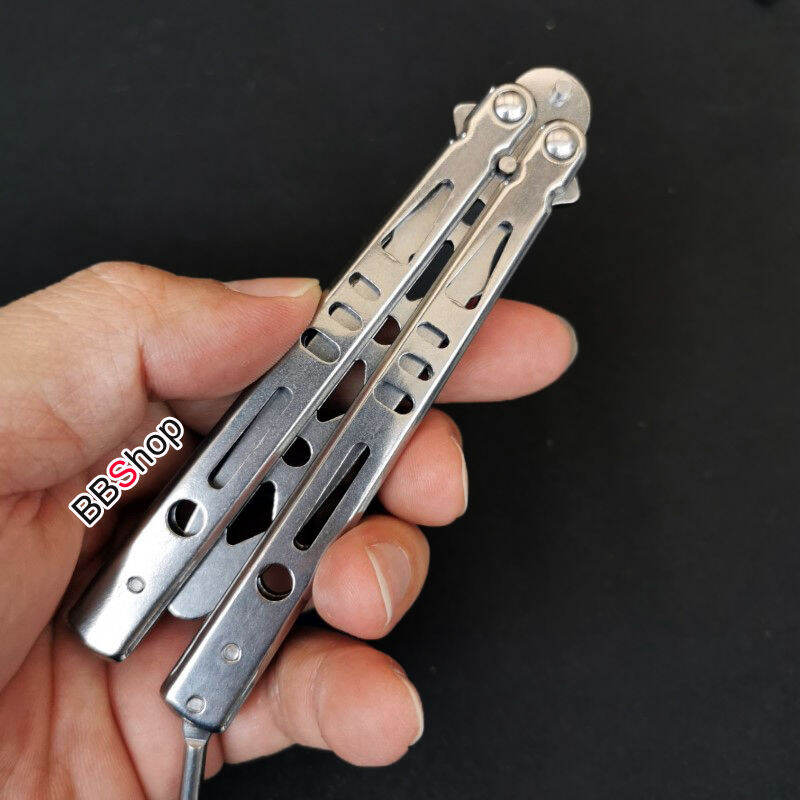 NEW!! Balisong มีดบาลิซอง มีดควง มีดซ้อม มีดผีเสื้อ อย่างดี ไร้คม BF106 ...