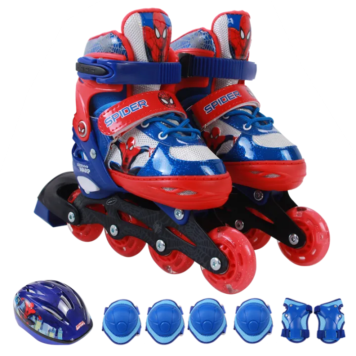 Mesuca Spiderman Inline Skate Combo set เมซูก้า สไปเดอร์แมน ชุดรองเท้า ...
