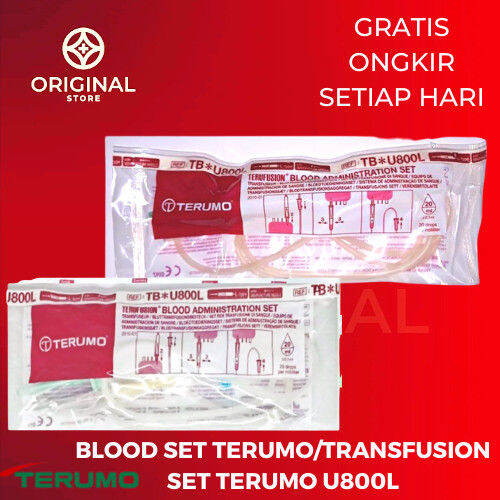 [ GARTIS ONGKIR ] Set Transfusi/Blood Transfusion Set Terumo TB*U800L ...