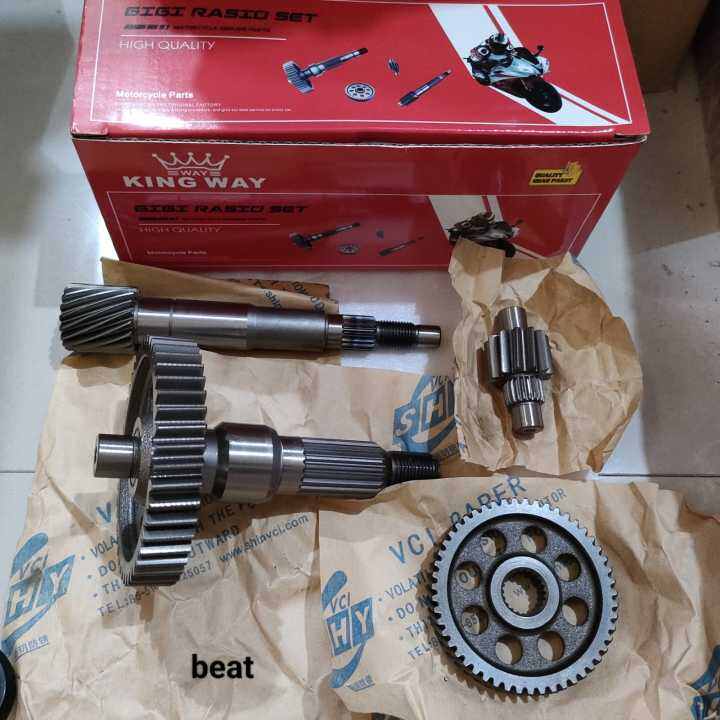 Gigi rasio set BEAT gear gardan rasio assy lengkap | Lazada Indonesia