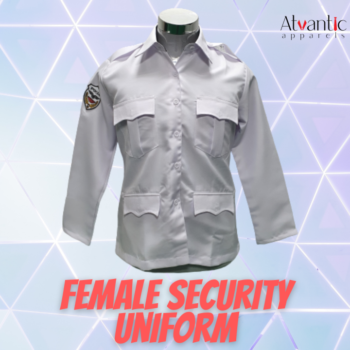 Women Security Guard Uniform | Baju security untuk WANITA | Uniform ...