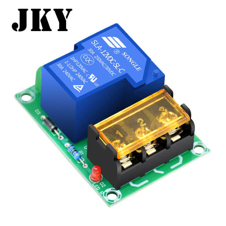 XH-M175 Relay Module 30A High Current Relay DC 5V 12V 24V Power Supply ...