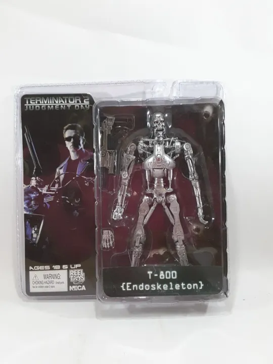 NECA Terminator T800 T-800 Judgment Day Endoskeleton Skeleton Figure | Lazada Indonesia