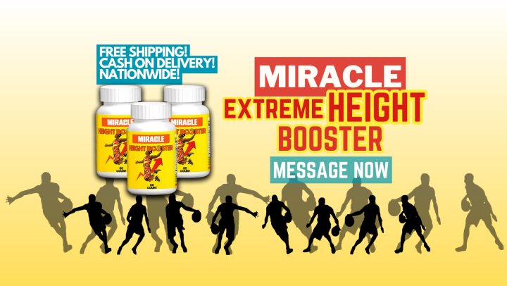 Miracle Height Booster - Natural Supplement for Height Increase and ...