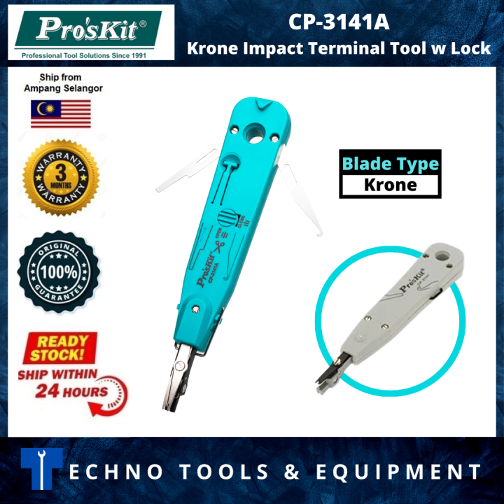 PRO'SKIT CP-3141A Krone Impact Terminal Tool with lock | Lazada