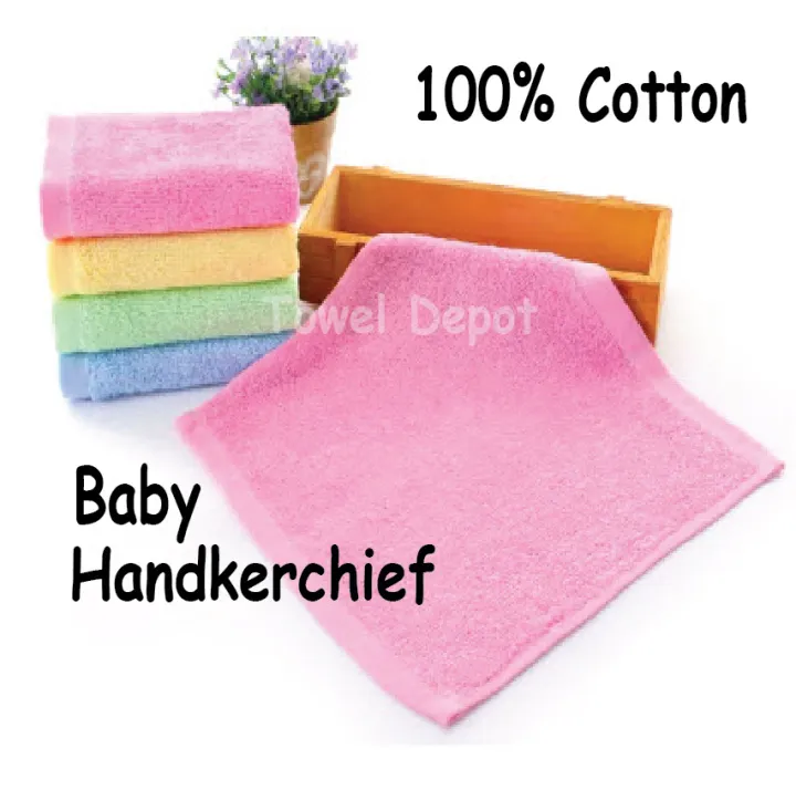 Tuala Tangan Baby Kain Sapu Tangan Baby Handkerchief Bamboo Fiber Soft ...