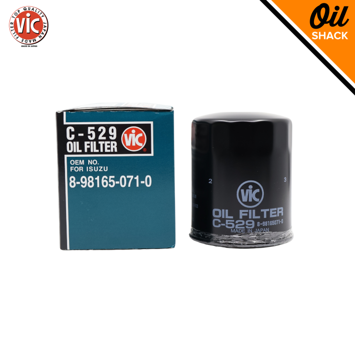 VIC OIL FILTER C-529 (Isuzu Mux, Alterra, D-max 4JJ1 / 4JK1 ) | Lazada PH