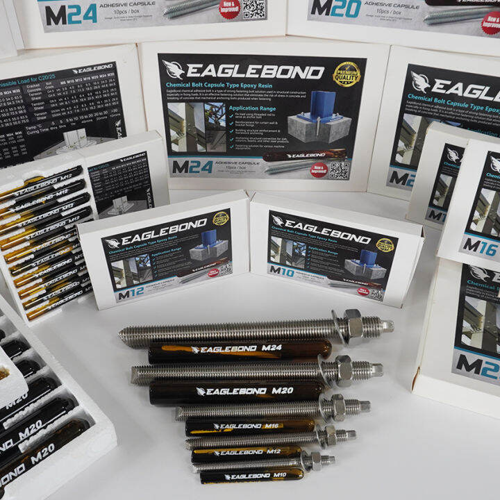 Eagle Bond Chemical Bolts 8mm to 24mm/Chemical Anchoring/ Capsule Resin ...