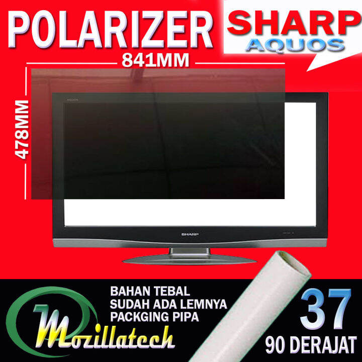 POLARIZER TV LCD SHARP AQUOS 37 IN INCH POLARIZER SHARP AQUOS 37 INCH ...