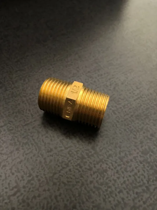 Double Nevel Nepel 1/2 inch Onda Kuningan Asli | Lazada Indonesia