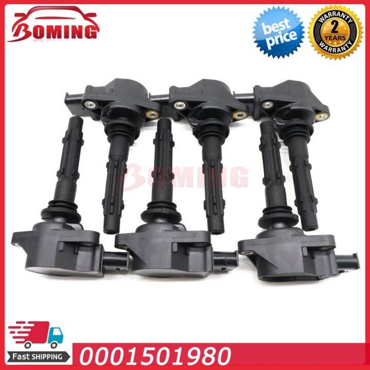 Car Ignition Coil Kit 0001501980 For Mercedes-Benz W211 W212 A207 C207 ...