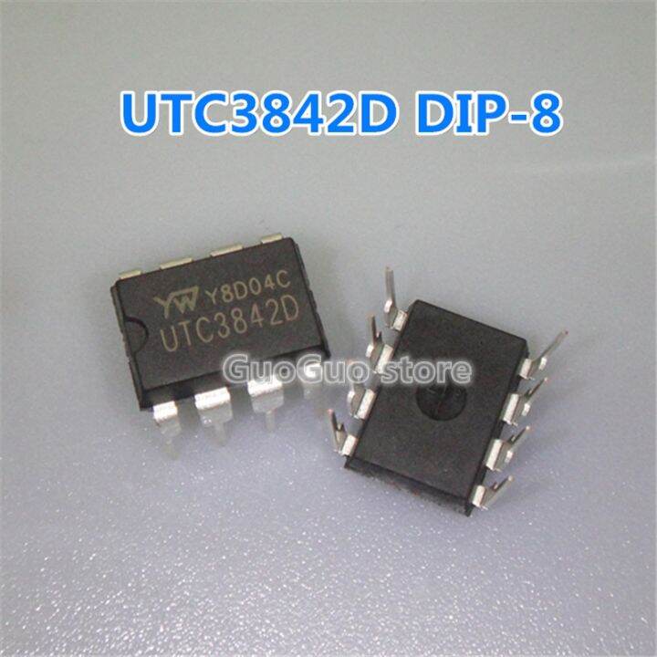 5ชิ้น UTC3842D 3842D DIP-8การจัดการพลังงาน LCD IC ใหม่แบบดั้งเดิม | Lazada.co.th