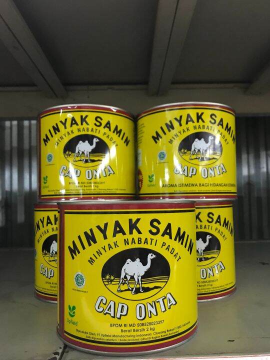 Minyak Samin Cap Onta Minyak Nabati Padat HALAL | Lazada Indonesia