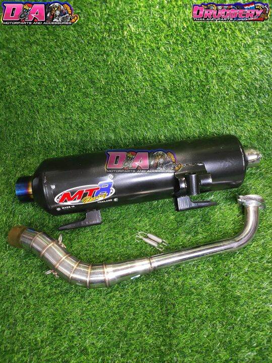 YAMAHA NMAX 155 V2 / NMAX 2020 MT8 POWER PIPE TITANIUM TIP BIG ELBOW ...
