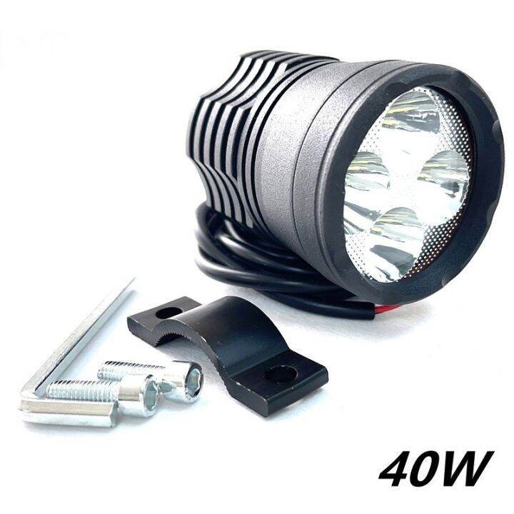led lights for motorcycle 1 Pc Blue Water Auxilliary Light Aux 4 Led ...