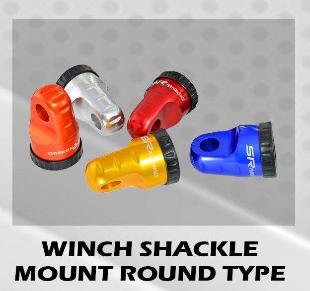 SR Performance Winch Shackle Mount Silver SR | Lazada PH