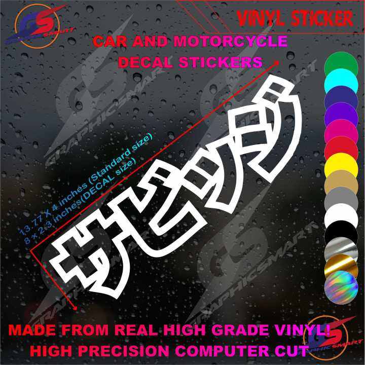 Japanese Savage Katakana JDM Car & Motorcycle Sticker Decals | Lazada PH