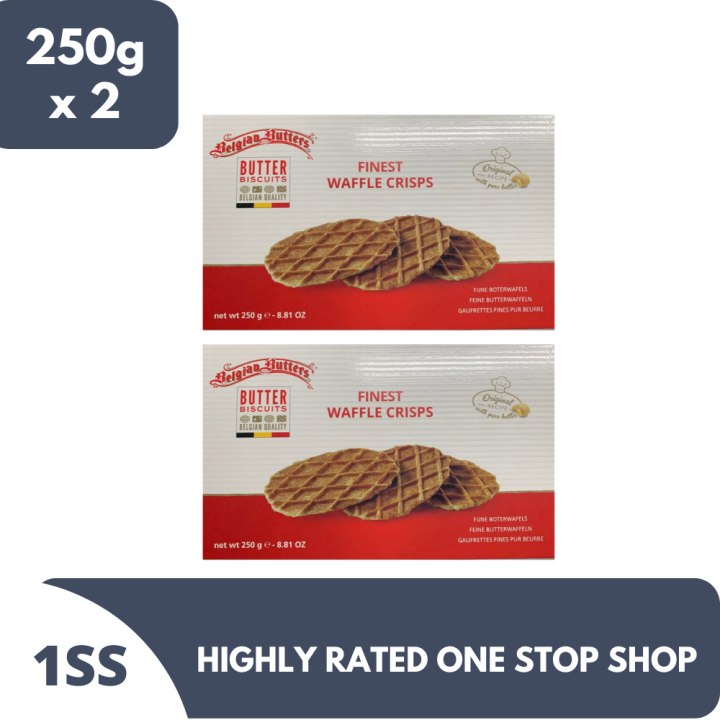Belgian Butters Waffle Crisp 250g x 2 | Lazada PH