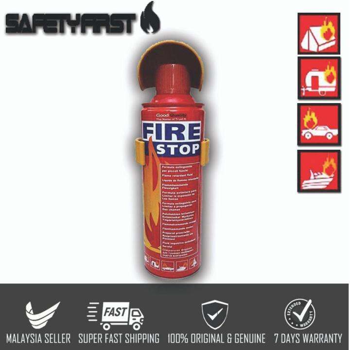 Mini Portable Fire Extinguisher Fire Stop 500ml | Lazada