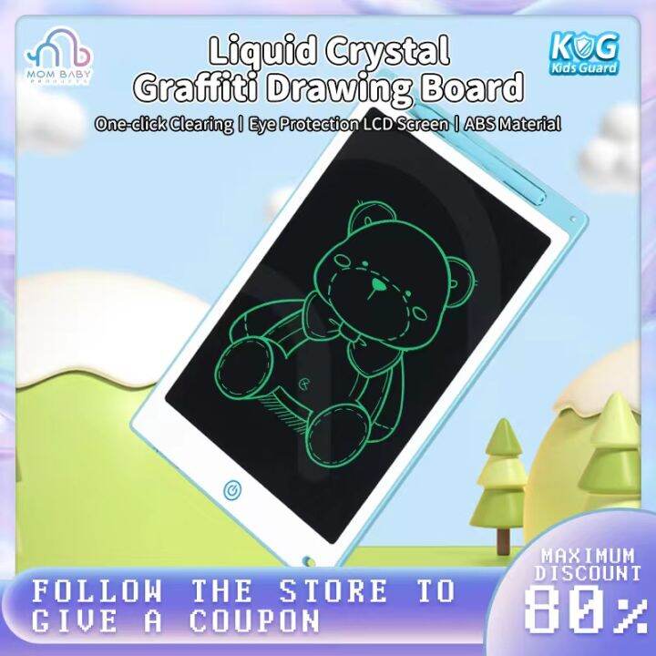 Baby Smart Icd Drawing Board Writing Tablet For Kids Digital Drawing ...