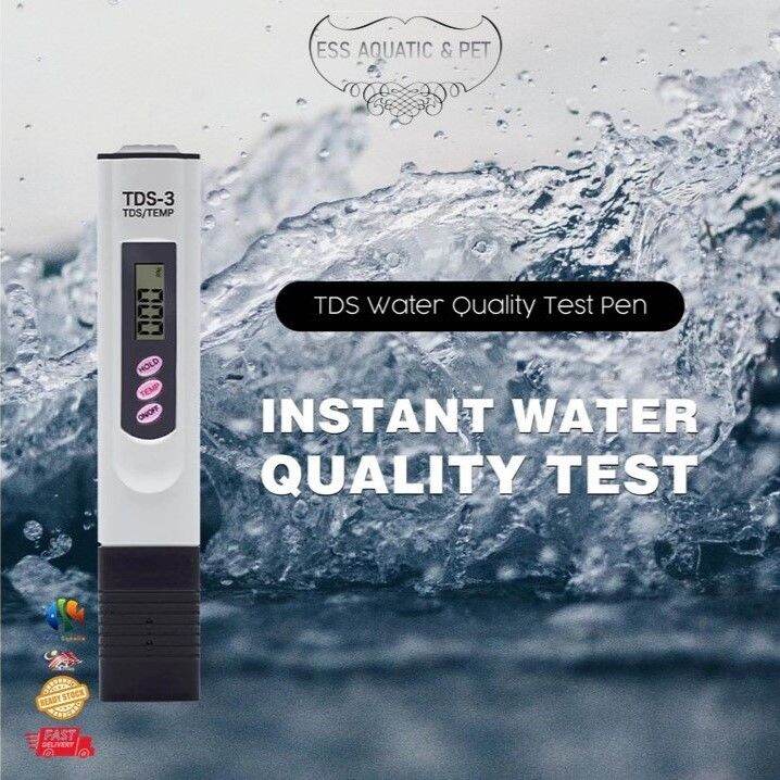 YEE TDS Pen Water Quality Tester Multipurpose, Aquarium Fish Shrimp ...