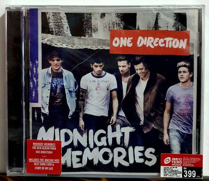 CD ONE DIRECTION MIDNIGHT MEMORIES ***มือ1 | Lazada.co.th