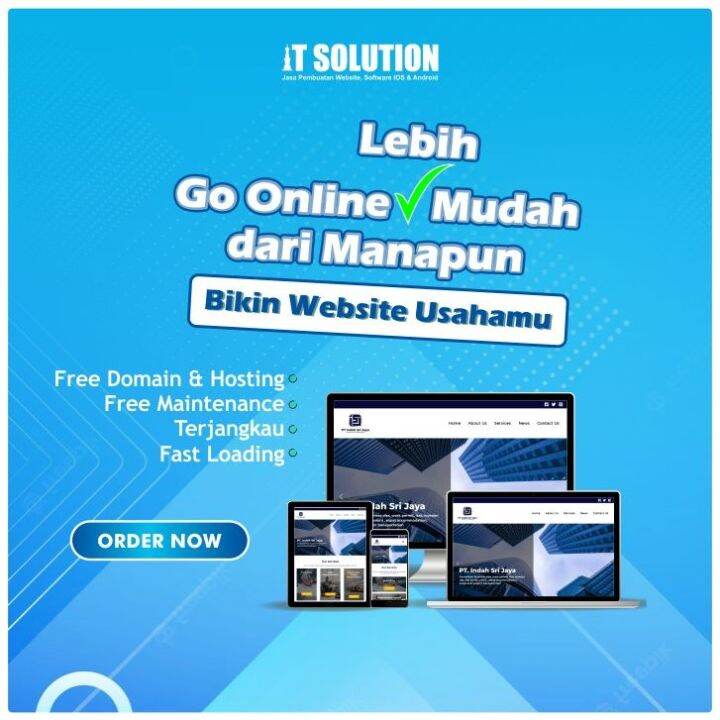 Paket Website Profil Usaha | Lazada Indonesia